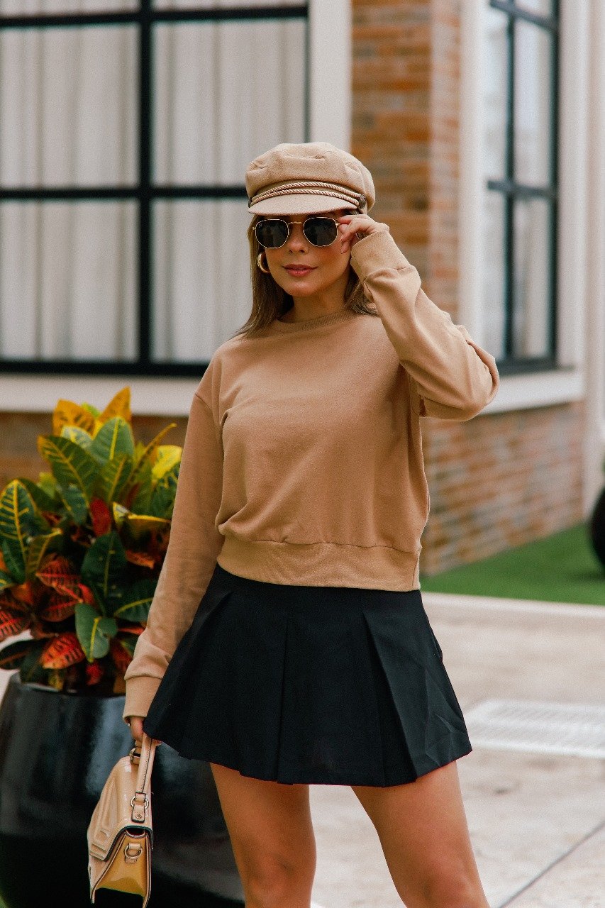 Blusa de Moletinho Careca Otília